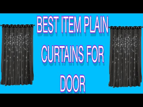 BEST ITEM PLAIN CURTAINS FOR DOOR