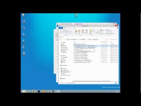 How to save SHSH BLOBS and make a custom IPSW file with Redsn0w for downgrade[windows]