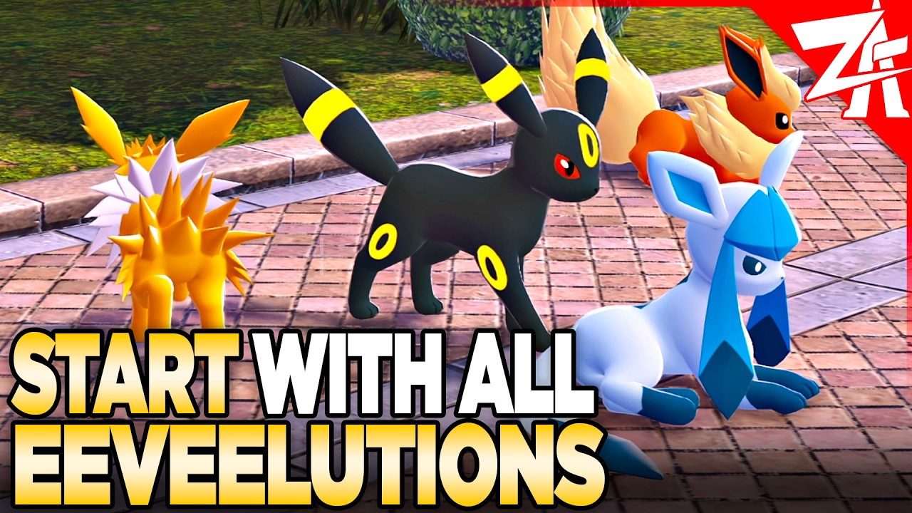 How to START with ALL Eeveelutions in Pokemon Legends Z-A