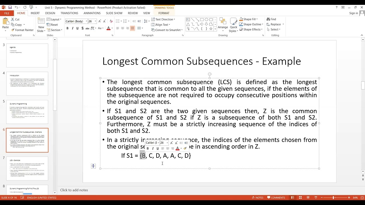 Algorithms and Programming Techniques (OUbs035212) - Unit 5 Part 1