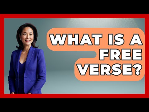 What Is A Free Verse? - Tales And Texts