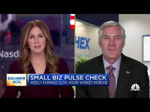 Small business jobs and hourly wages remain steady, says Paychex CEO John Gibson