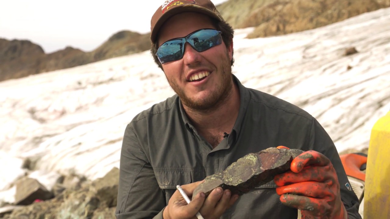 Channel Sampling - Cole Evans on the Newmont Lake Project in 2019
