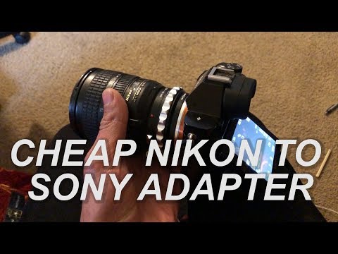 K&F Concept Adapter for Sony A7