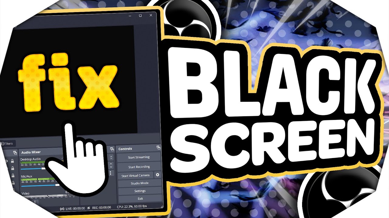 🔧 FIX OBS Black Screen 2026 | OBS Game Capture/Display Capture FIX (Windows 10/11) ✅