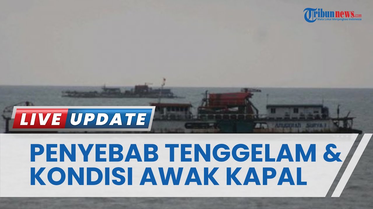Over Beban? Kapal Isap Produksi Timah Tenggelam di Perairan Bangka, 18 ...