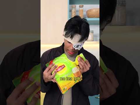 Can You Hurt Your Eye with TEA ๐ต ?! #shorts #funny