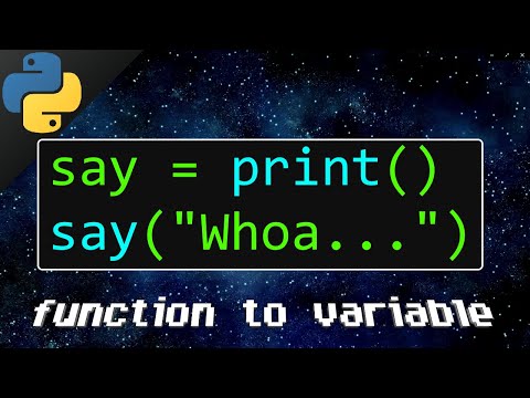 Python assign functions to variables 📛
