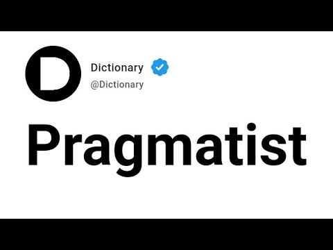 Pragmatist Meaning In English