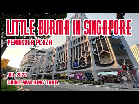 Little Burma in Singapore - Peninsula Plaza @ShineWalkingTour
