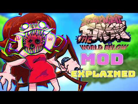 The World Below fnf Mod Explained (All Endings) #fnf