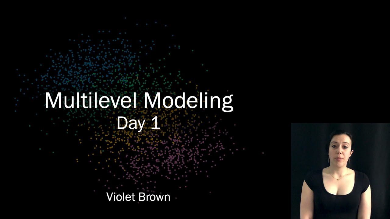 Multi-Level Modeling, Part 1