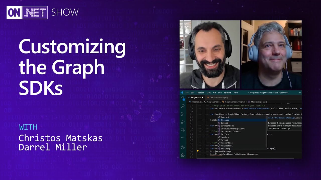 Customizing the Graph SDKs