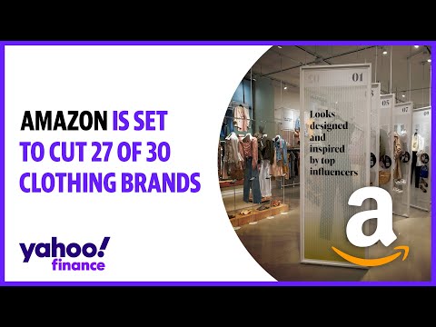 Amazon to eliminate clothing brands ahead of Walmart earnings next week