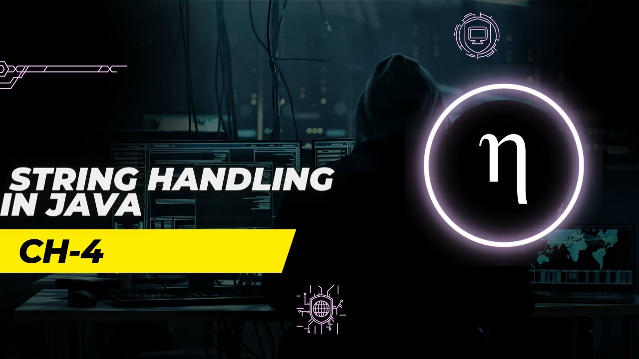 COMPUTER | STRING HANDLING IN JAVA | CHAPTER 4 | Class 10 ICSE