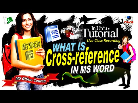 What is Cross-reference in MS Word Explain It | How to create Cross-reference in Microsoft Word Urdu