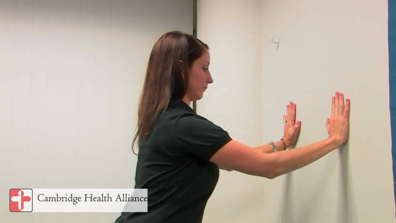 CHA Rehab - Wall Push-Ups