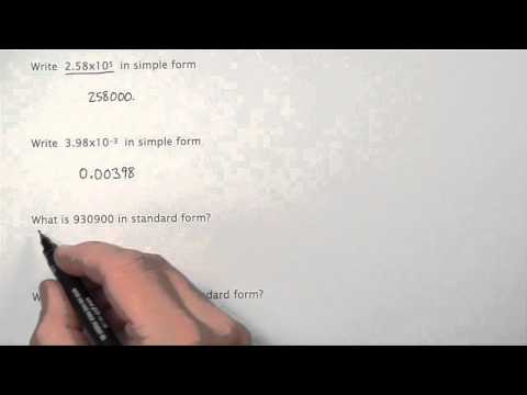 Standard Form and Prefixes – Alom Shaha