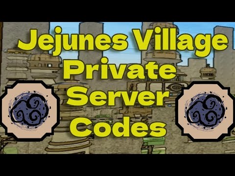 25 Private Server Codes For Jejunes | Shindo Life