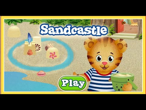 Daniel Tiger's Neighborhood Sandcastle Game for kids PBS Kids