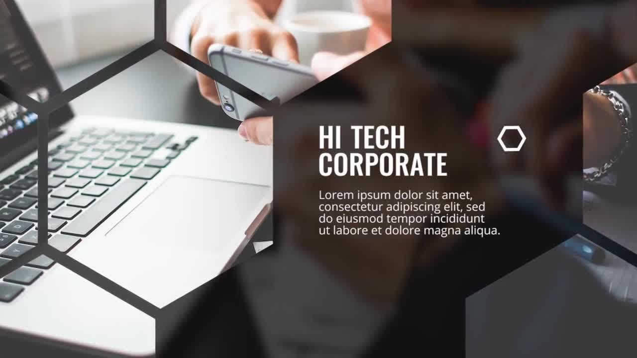 Hexagon - Premiere Promo Premiere Pro Templates