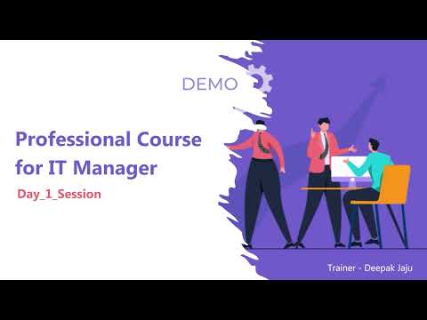 Learn Professional Course for IT Manager online | Koenig Solutions