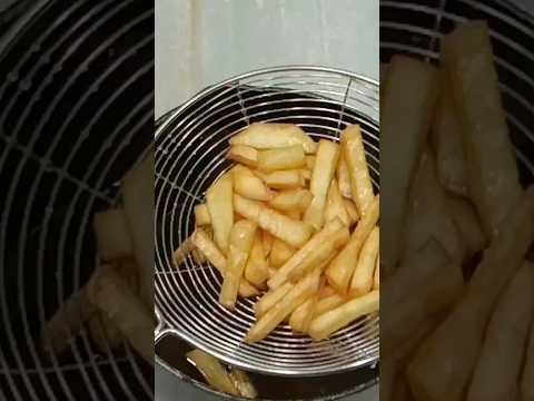 crispy french fries without corn flour #shorts #shortsfeed #frenchfries #recipe #trending #viral