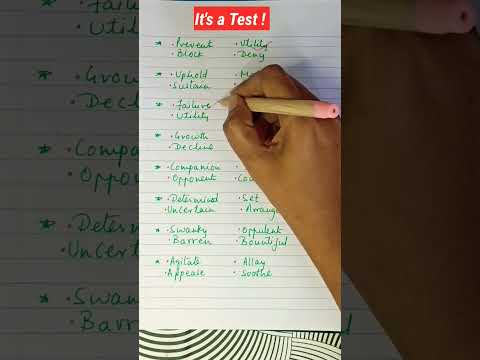 Let's get Well versed #english #easyenglish #learnenglish