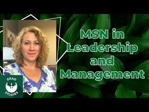 UW-Green Bay MSN Leadership and management Student Interview