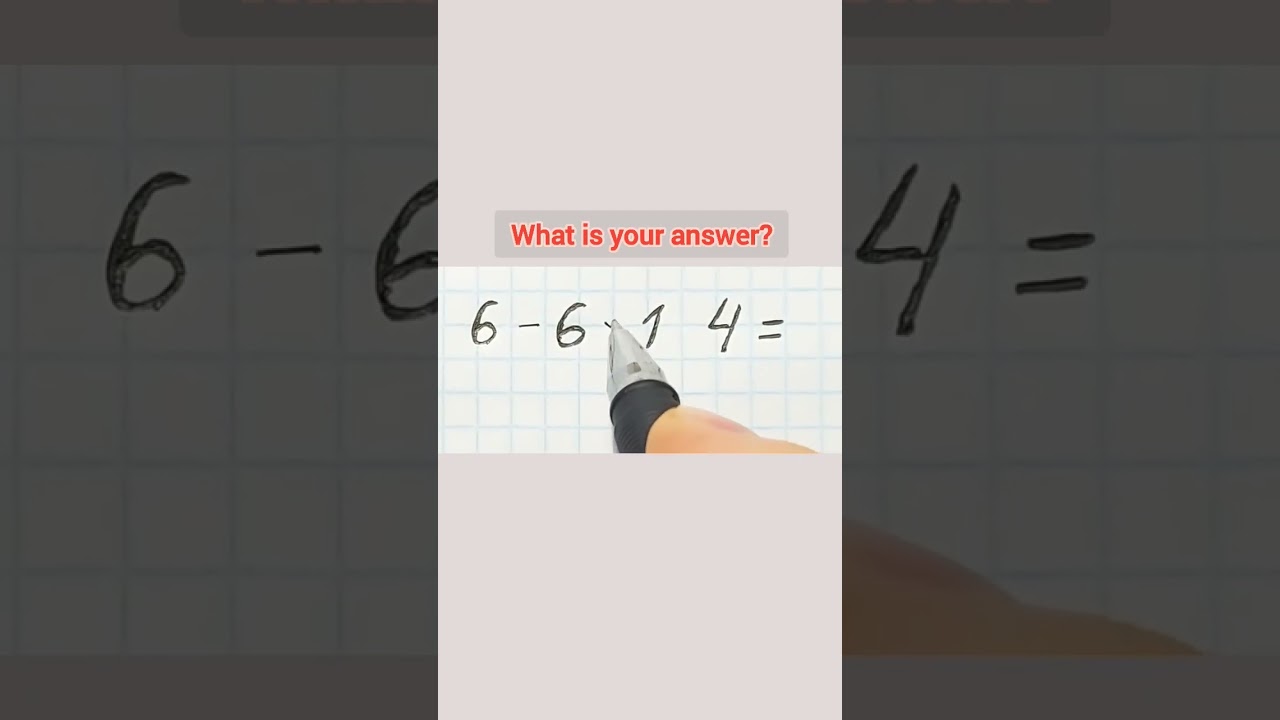 Simple math question #mathstricks #mathhack #mathpuzzle #math #logic #mathchallenge