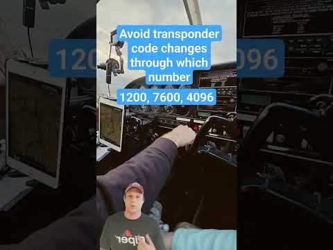 Private Pilot Test / Transponder Code 7600 Emergency / Learn To Fly / How To Fly #flighttraining