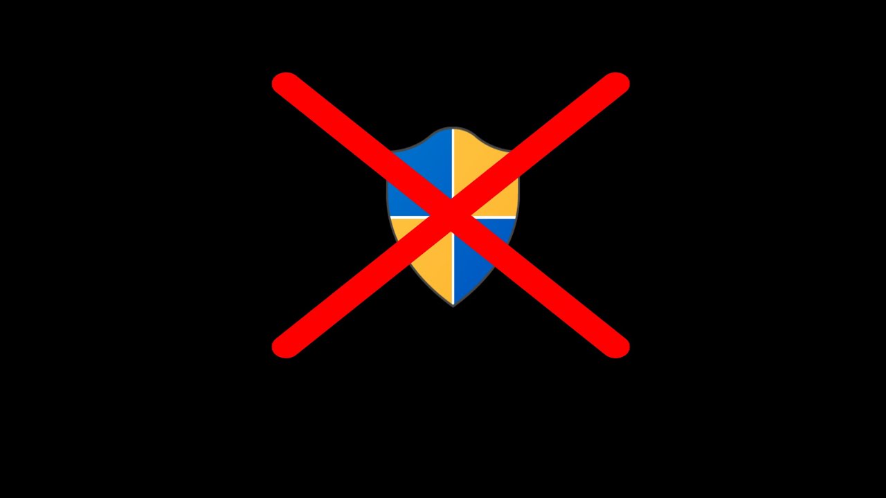 How to remove that ugly annoying shield icon quick tutorial. (less than 30 seconds!)