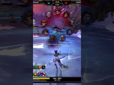 Crazy play with Morrigan! Using Scylla #smite #morrigan #scylla