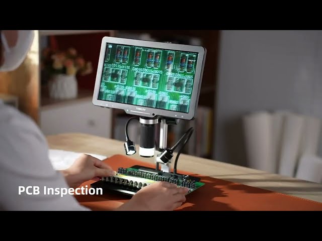 Digital Microscope - SONY 10 INCH DISPLAY DIGITAL MICROSCOPE 1600X HDMI ...