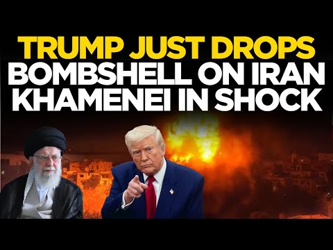 Trump-Iran News Live | TRUMP JUST DROPS BOMBSHELL ON IRAN.. KHAMENEI IN SHOCK | US NEWS LIVE