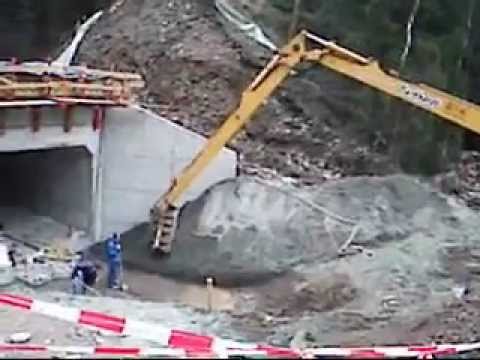 Langarmböschungsbagger - Baggerbetrieb Burkhardt