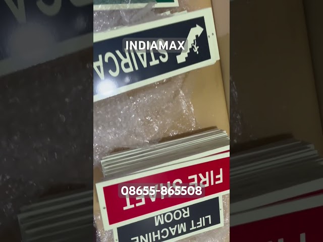 Safety Signage - Glossy Acrylic Signages Manufacturer from Thane