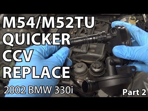 BMW E46 Quicker CCV Replacement DIY - Part 2