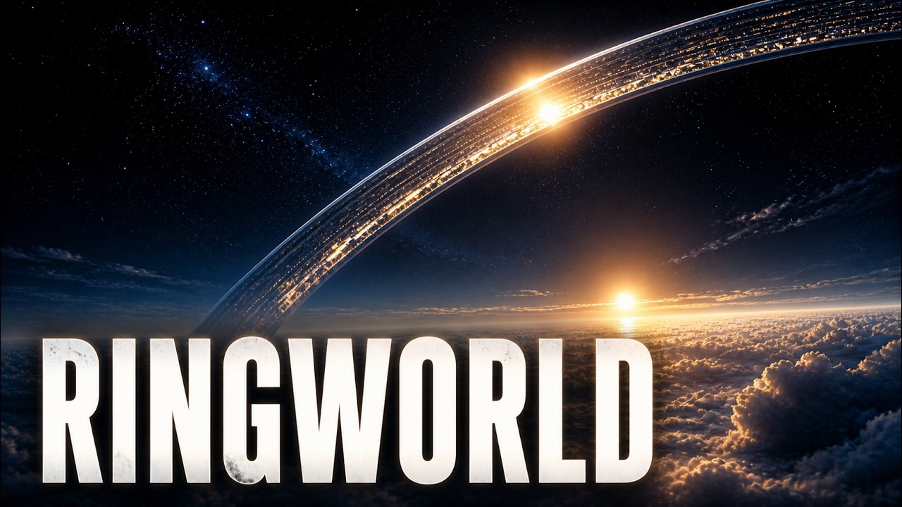 Ringworld Horizon 🌌 | 3 Hour 4K Space Screensaver TV Wallpaper