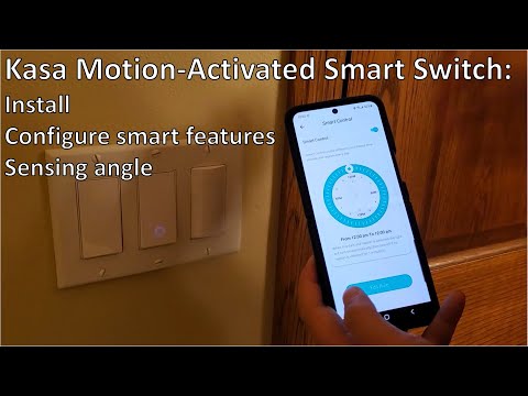 Kasa Motion-Activated Smart Switch: Install and Review