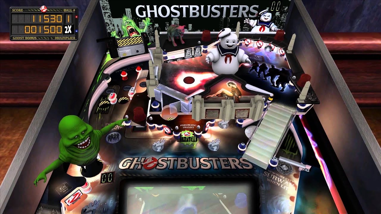 OUYA - Ghostbusters Pinball Trailer