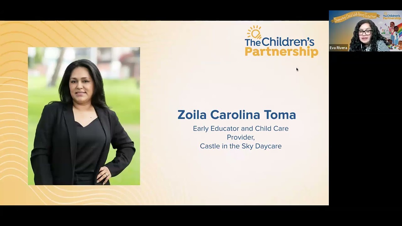California Early Care & Education Safe Spaces Webinar