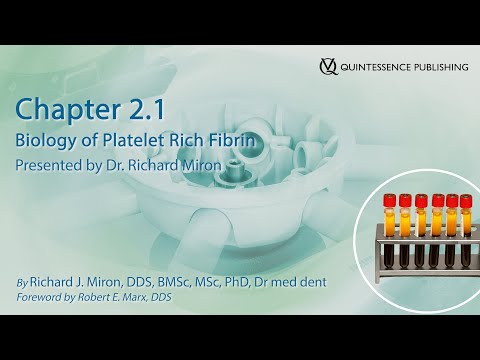 Chapter 2.1: Biology of Platelet Rich Fibrin presented by Dr. Richard Miron