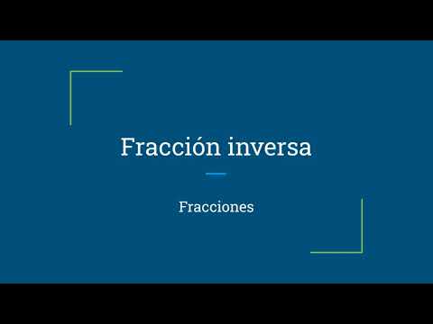 3. Fracción inversa Melina Matemáticas