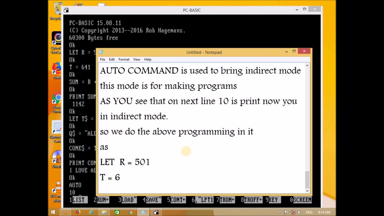 GW BASIC LESSON 2 INTRODUCTION
