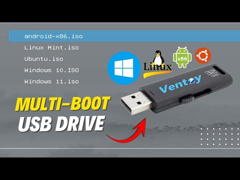Create a Multi-OS Bootable USB Drive | Boot Multiple ISO Files from One USB