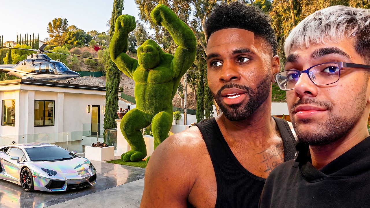 Jason Derulo Gives N3on a Tour of His $15M Mansion!