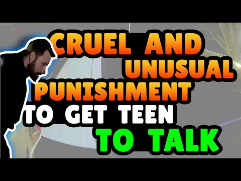 Cops "Freeze Out" boy to get him to talk