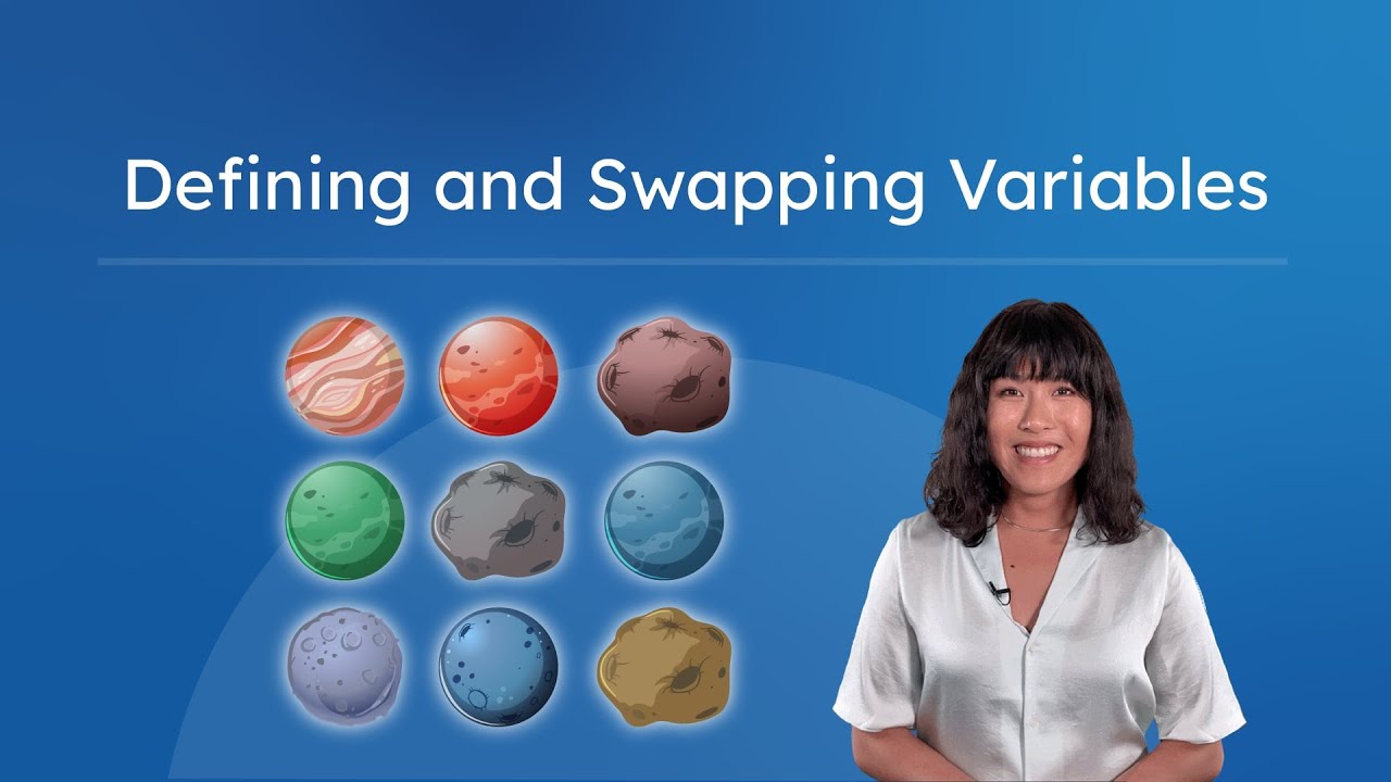 Defining and Swapping Variables - How To Change Variables in a Program - Coding for Kids and Teens!
