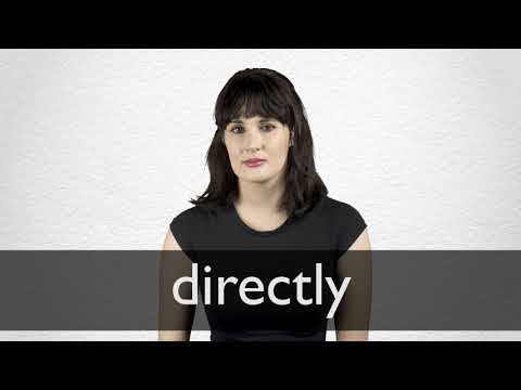 How to pronounce DIRECTLY in British English